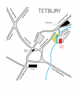 GETTING HERE - Tetbury Goods Shed